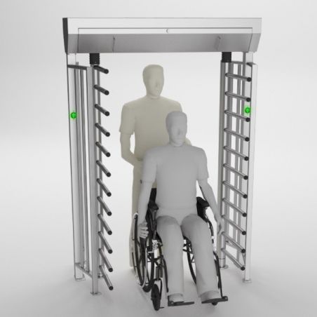 Turnichet vertical full height pentru persoane cu dizabilitati BA3-2-I