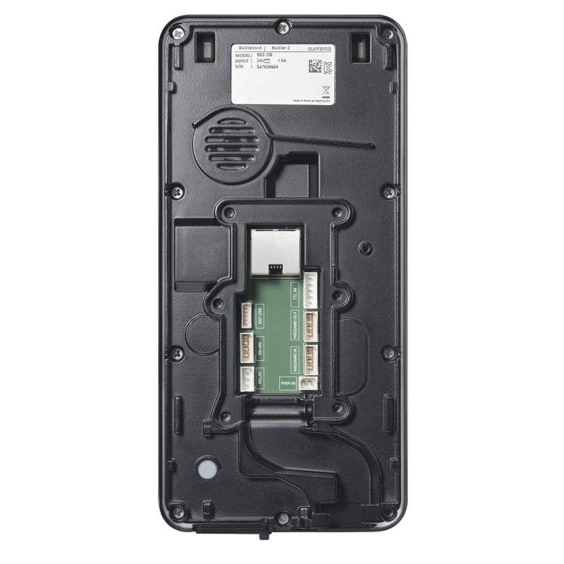 Terminal IP de control acces si pontaj Suprema BioStation 3 BS3-DB