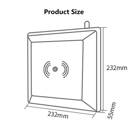 Cititor RFID UHF de distanta medie